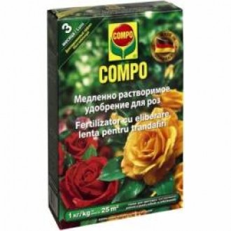 COMPO fertilizer granules roses 1 kg 2712 - Plant Fertilisers ...