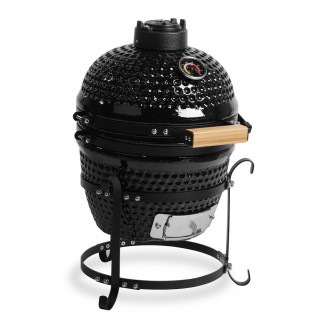 Kamado BBQ Table Top Ceramic Grill - 13" - Outdoor Grills ...
